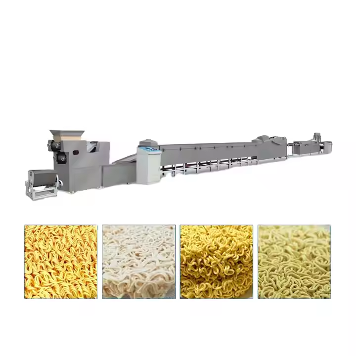 Fully Automatic Two Models Instant Noodles Indomie Making Machine ...